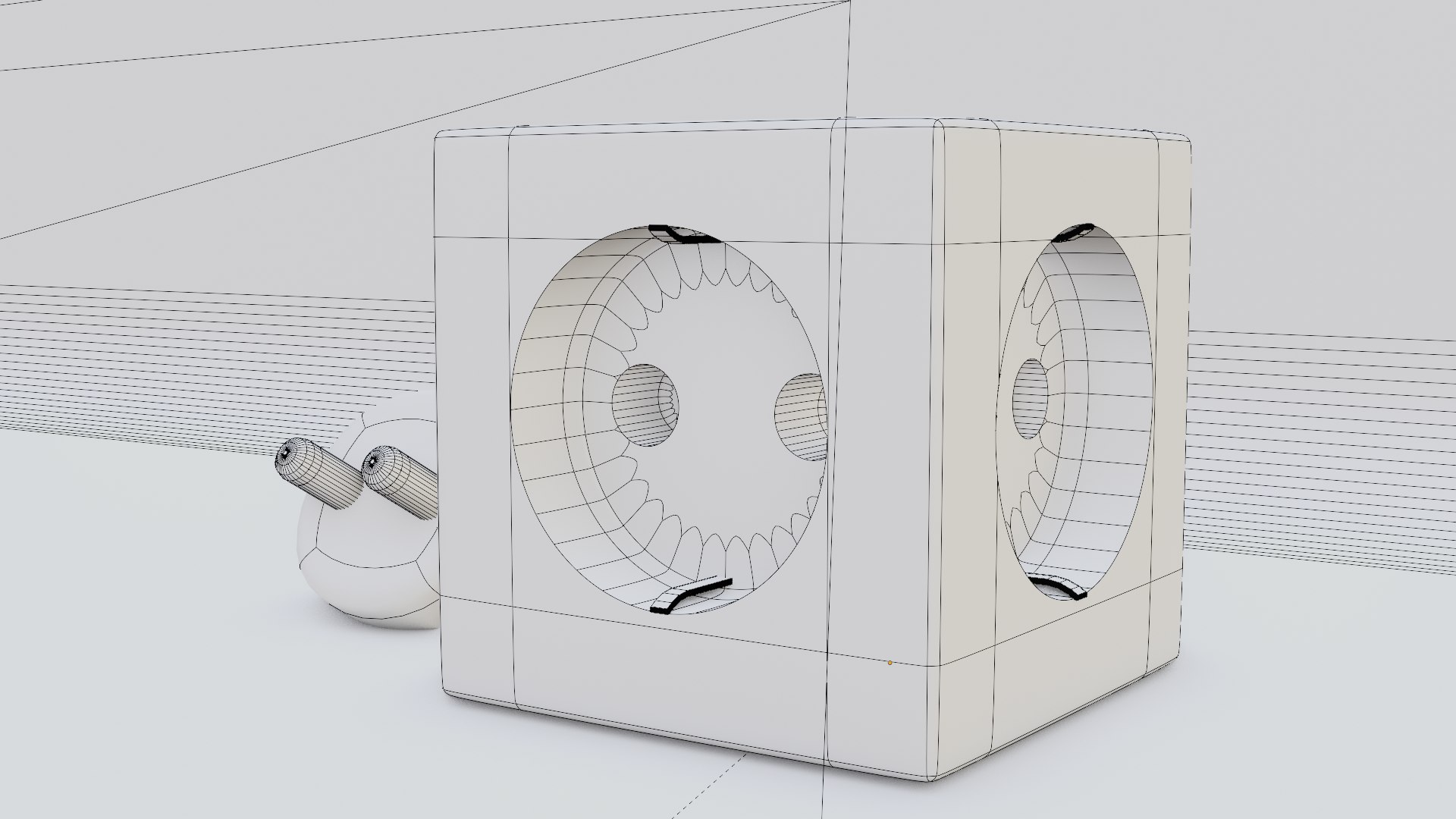 Free 3D Socket Strip Model With Plug In Studio Light Model - TurboSquid ...