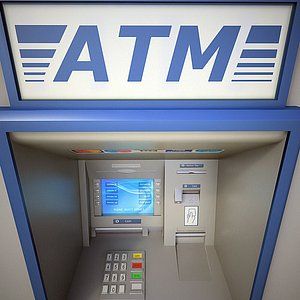 ATM 3D Models for Download | TurboSquid