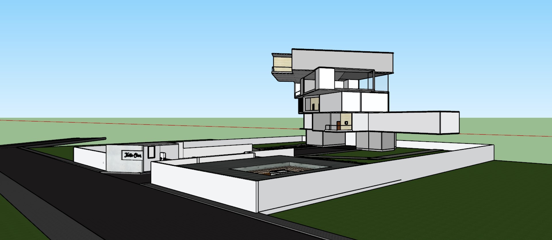 Club House Model - TurboSquid 1732241