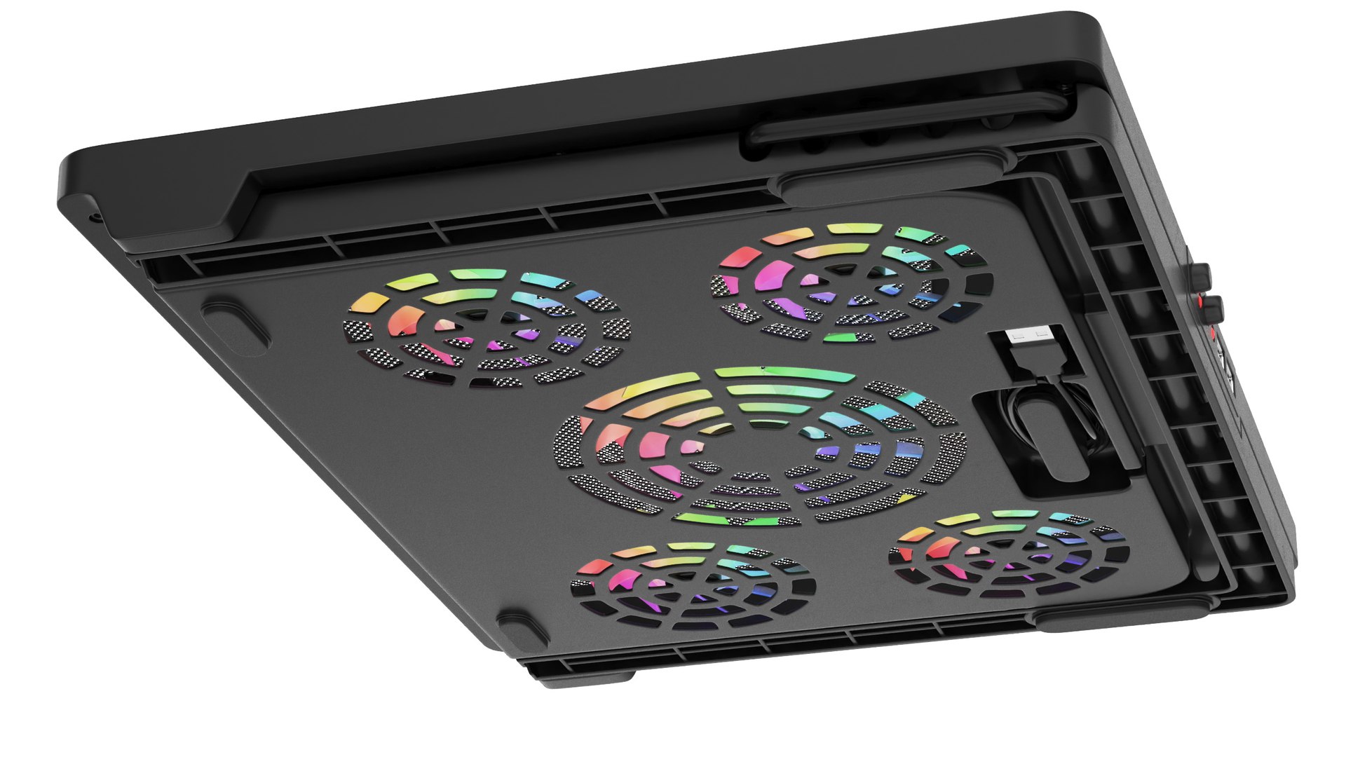3D Gaming Laptop Cooling Pad With RGB Lighting - TurboSquid 2024519