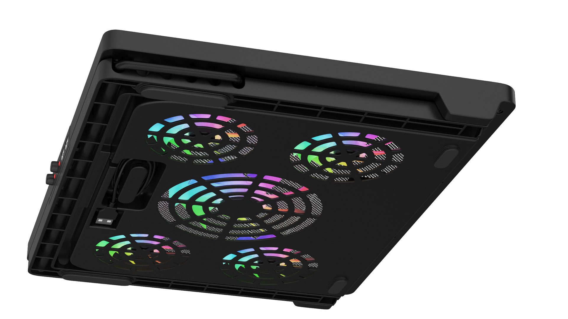 3D Gaming Laptop Cooling Pad With RGB Lighting - TurboSquid 2024519
