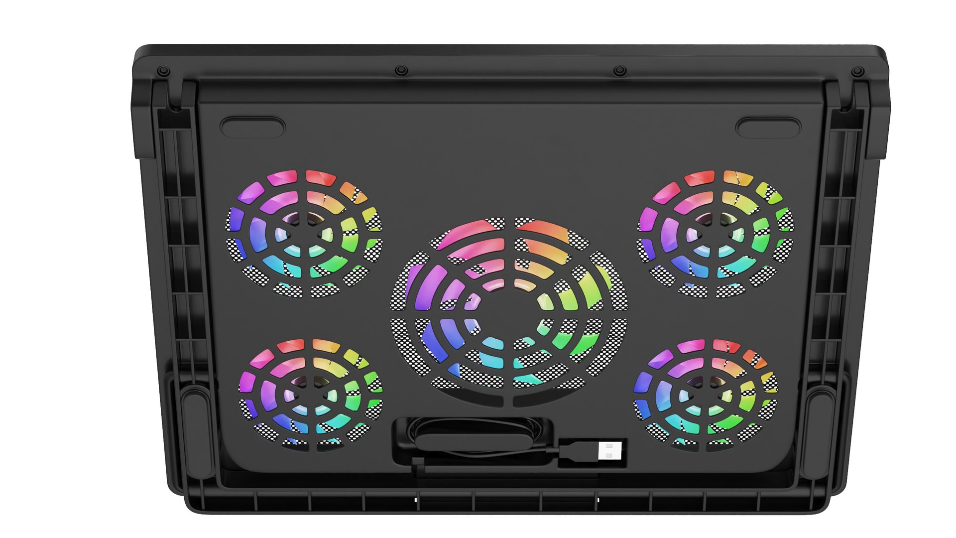 3D Gaming Laptop Cooling Pad With RGB Lighting - TurboSquid 2024519