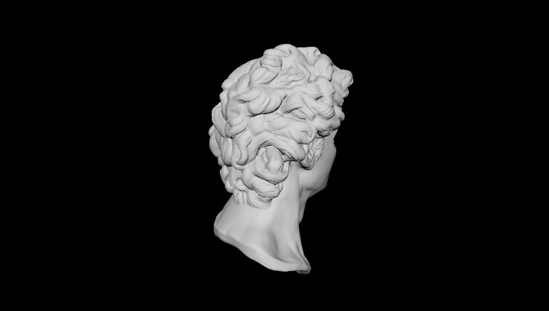 David Bust 3D - TurboSquid 1607007