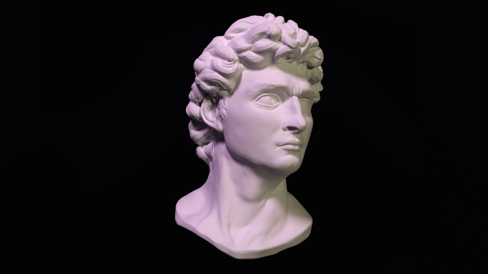 David Bust 3D - TurboSquid 1607007