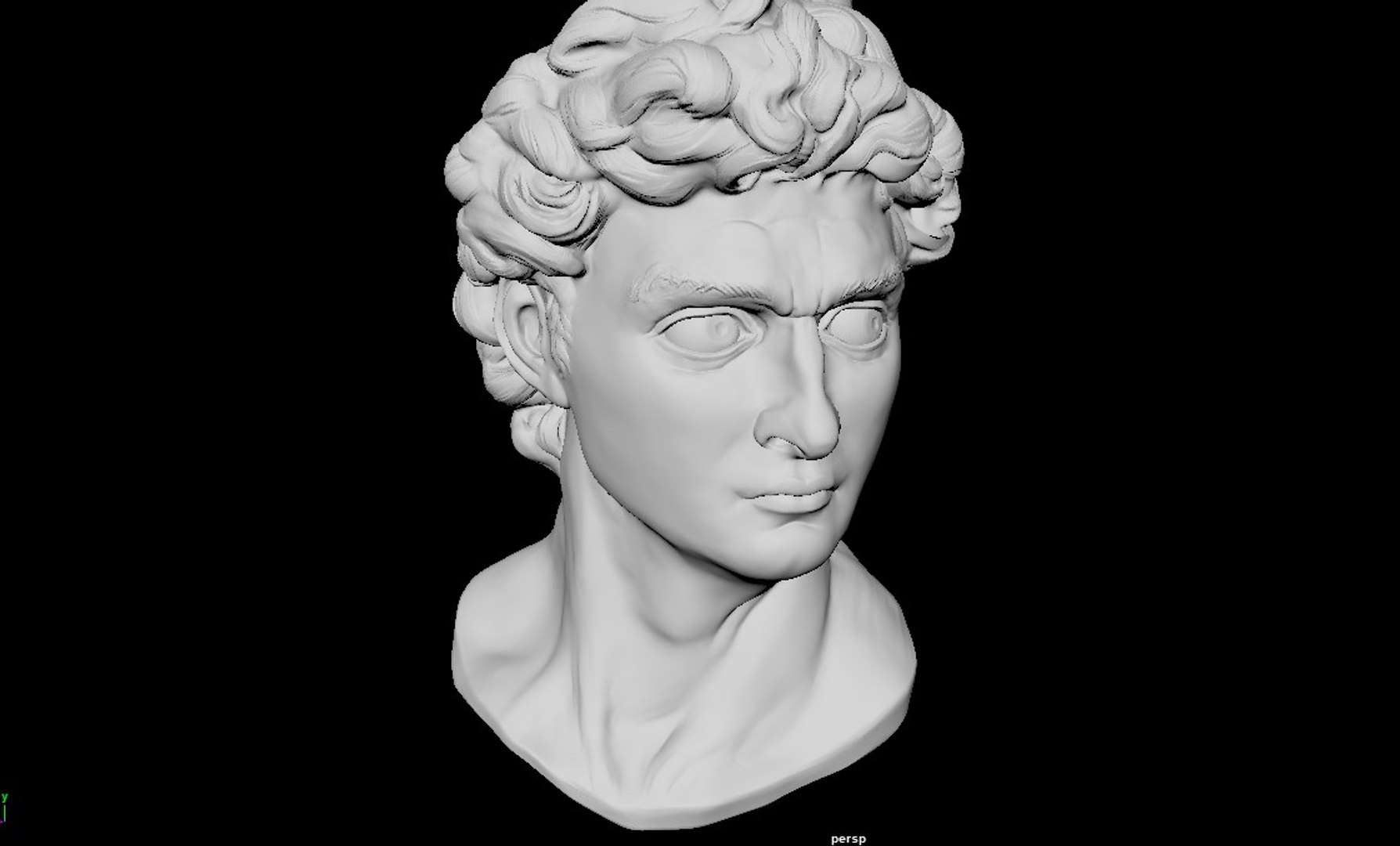 David Bust 3D - TurboSquid 1607007