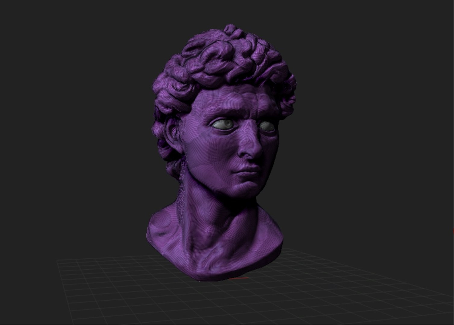 David Bust 3D - TurboSquid 1607007