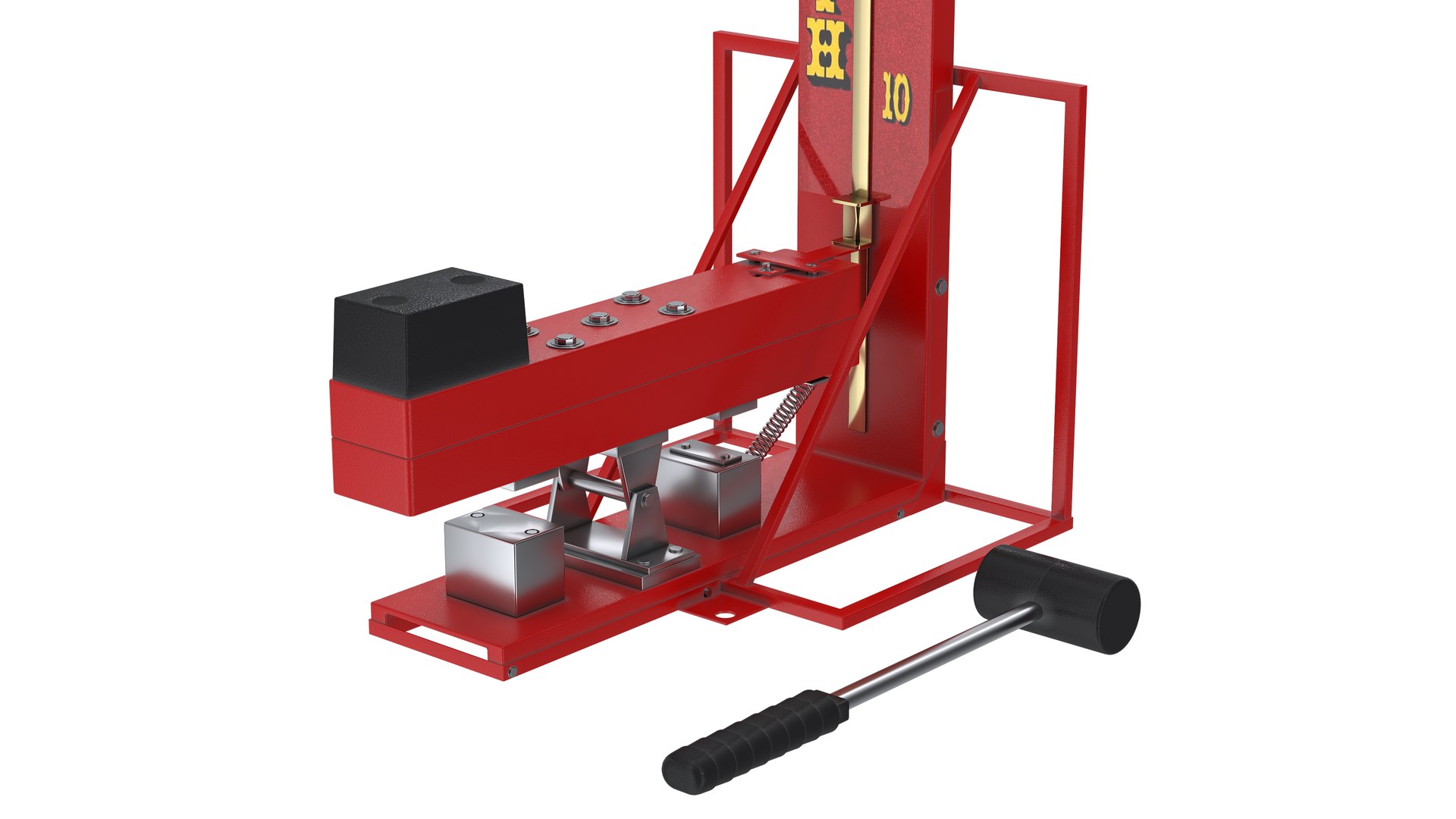 3D High Striker - Strength Test Game - TurboSquid 2337929