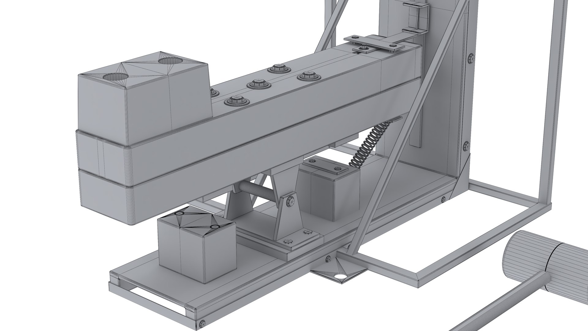 3D High Striker - Strength Test Game - TurboSquid 2337929