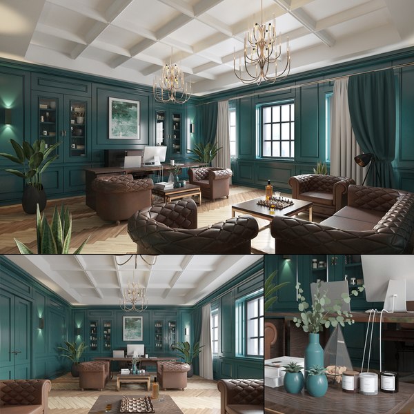 Free 3D Lounge Models | TurboSquid