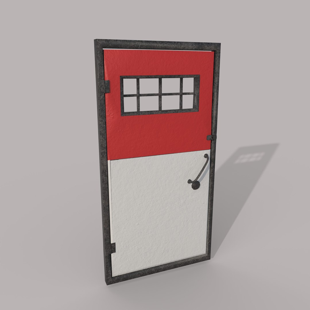 Metal Door 3D Model - TurboSquid 2249317