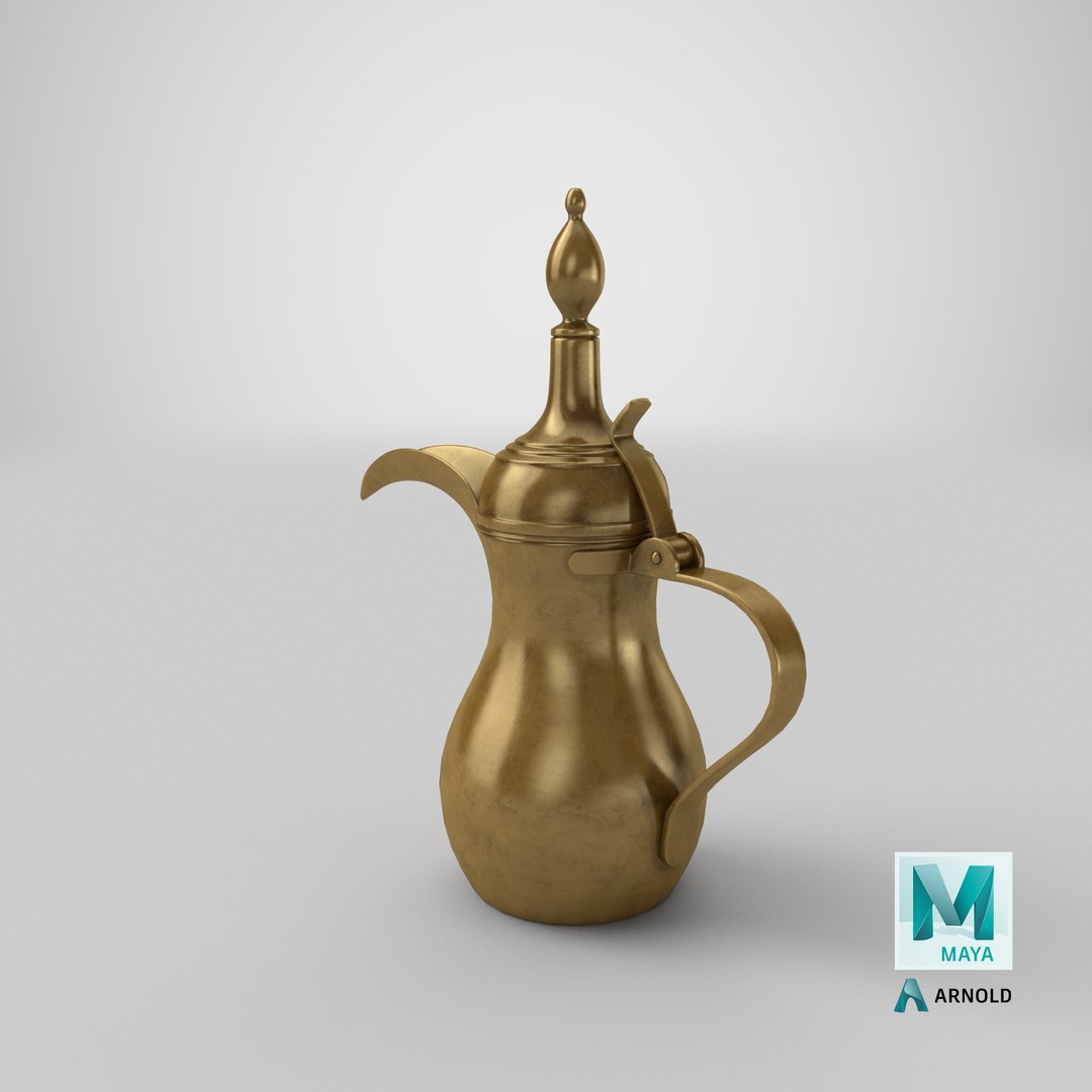 3D Arabic Teapot Tea Model - TurboSquid 1404193