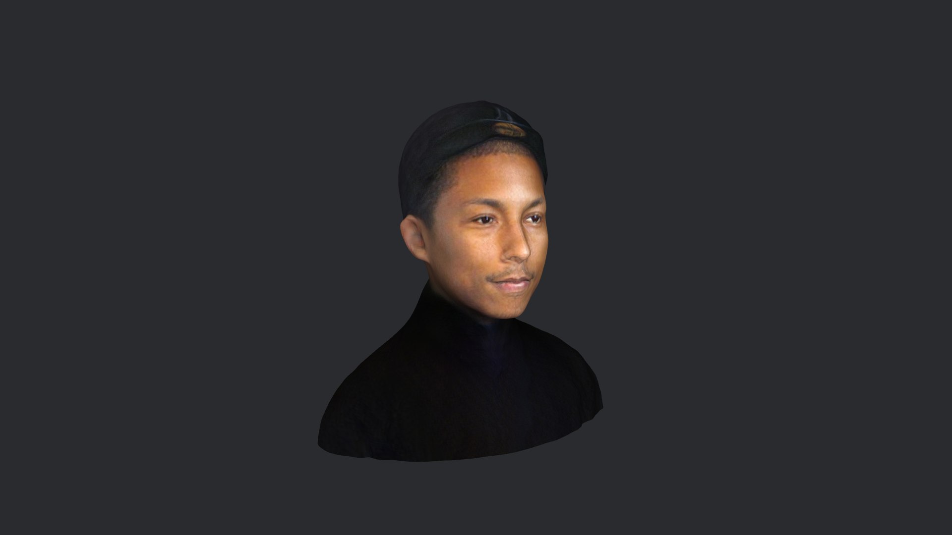 Pharrell Williams- Realistic Bust Head Ready 3d Model 3D - TurboSquid ...