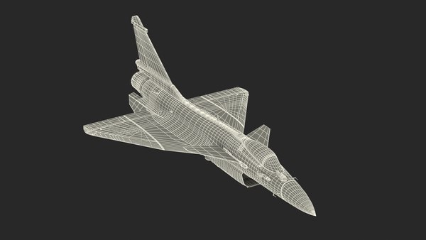 3D Chengdu J10 B Exterior Only model - TurboSquid 1743999