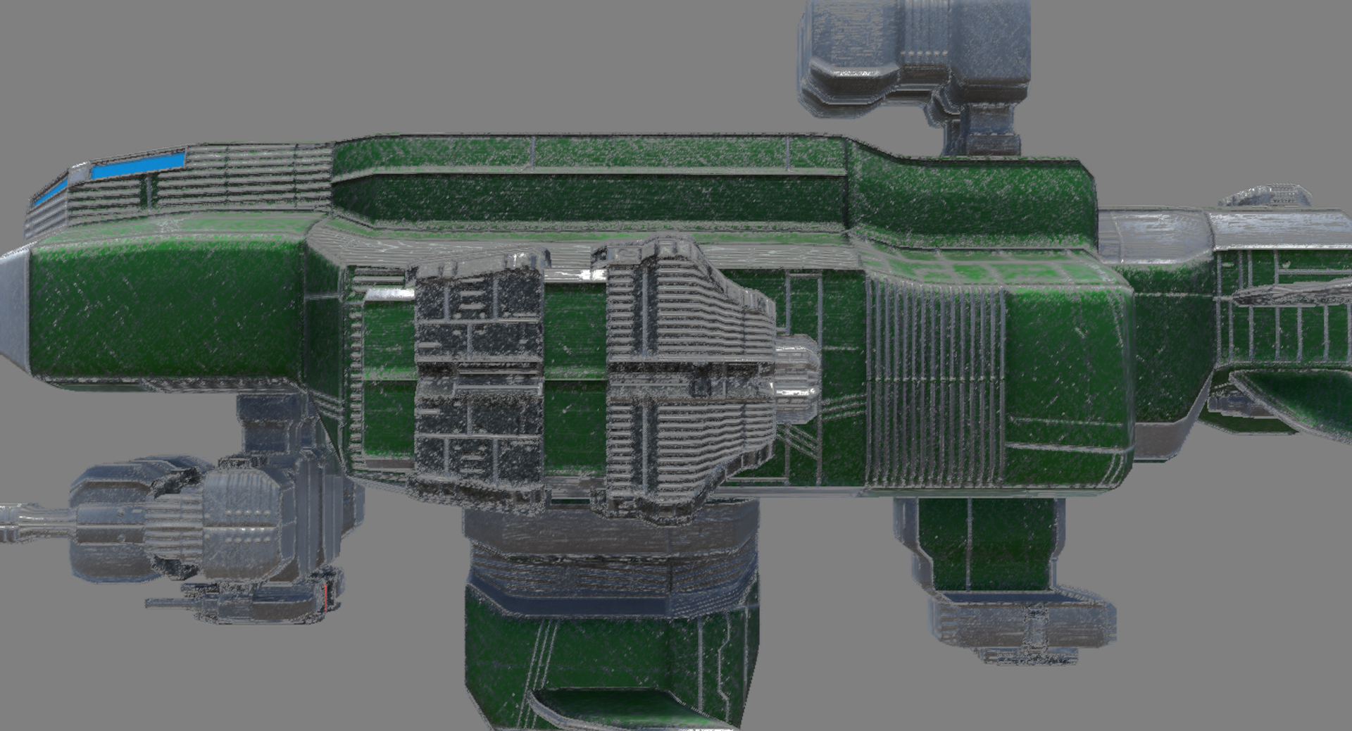 Space Corvette Fighter 3D Model - TurboSquid 1401710