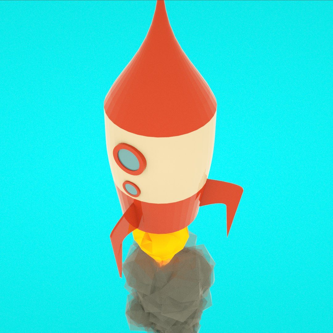 3D Rocket Smoke Animation - TurboSquid 1209439