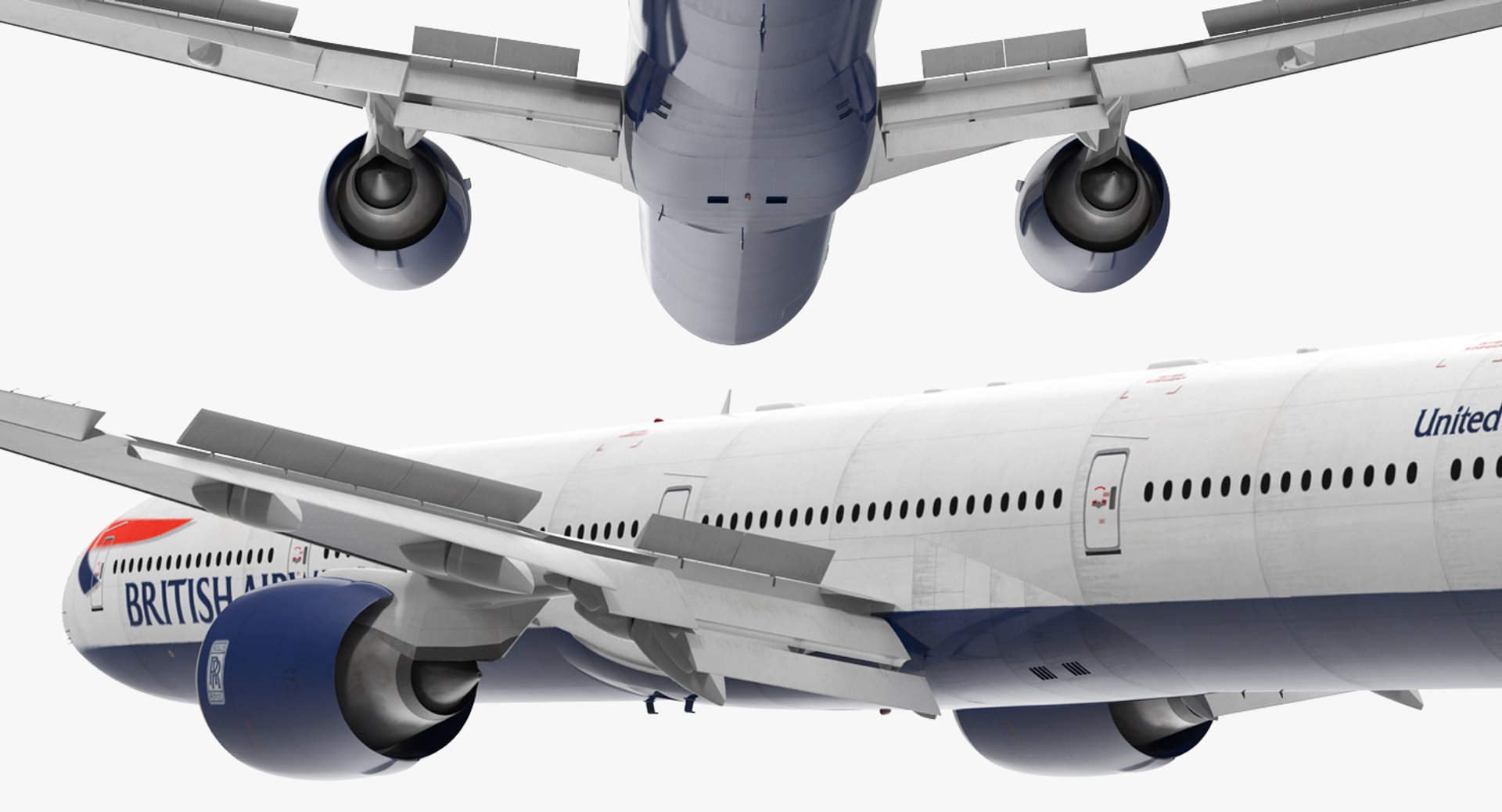 3d Boeing 777-9x British Airways