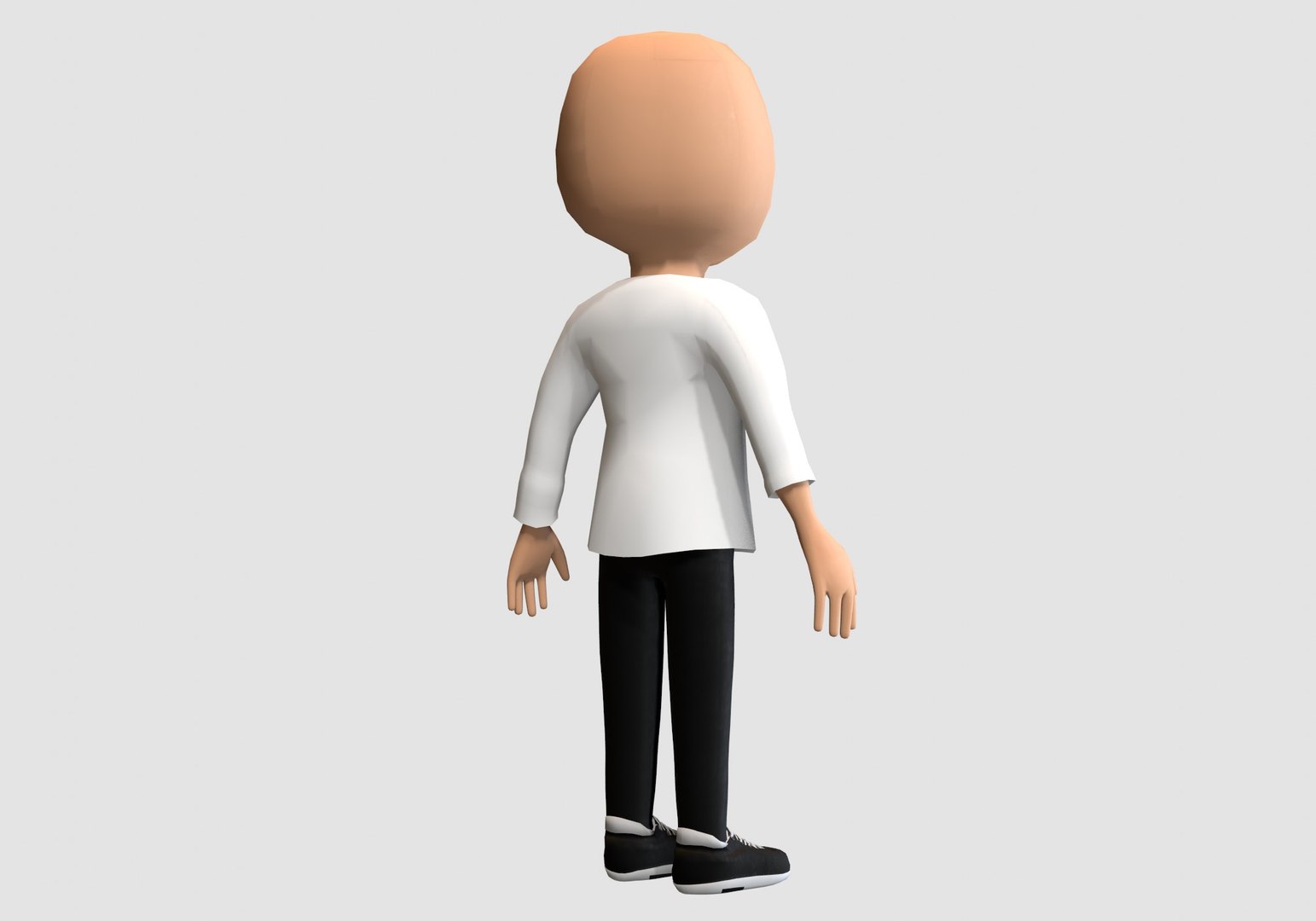 3D simple cartoon boy - TurboSquid 1929962