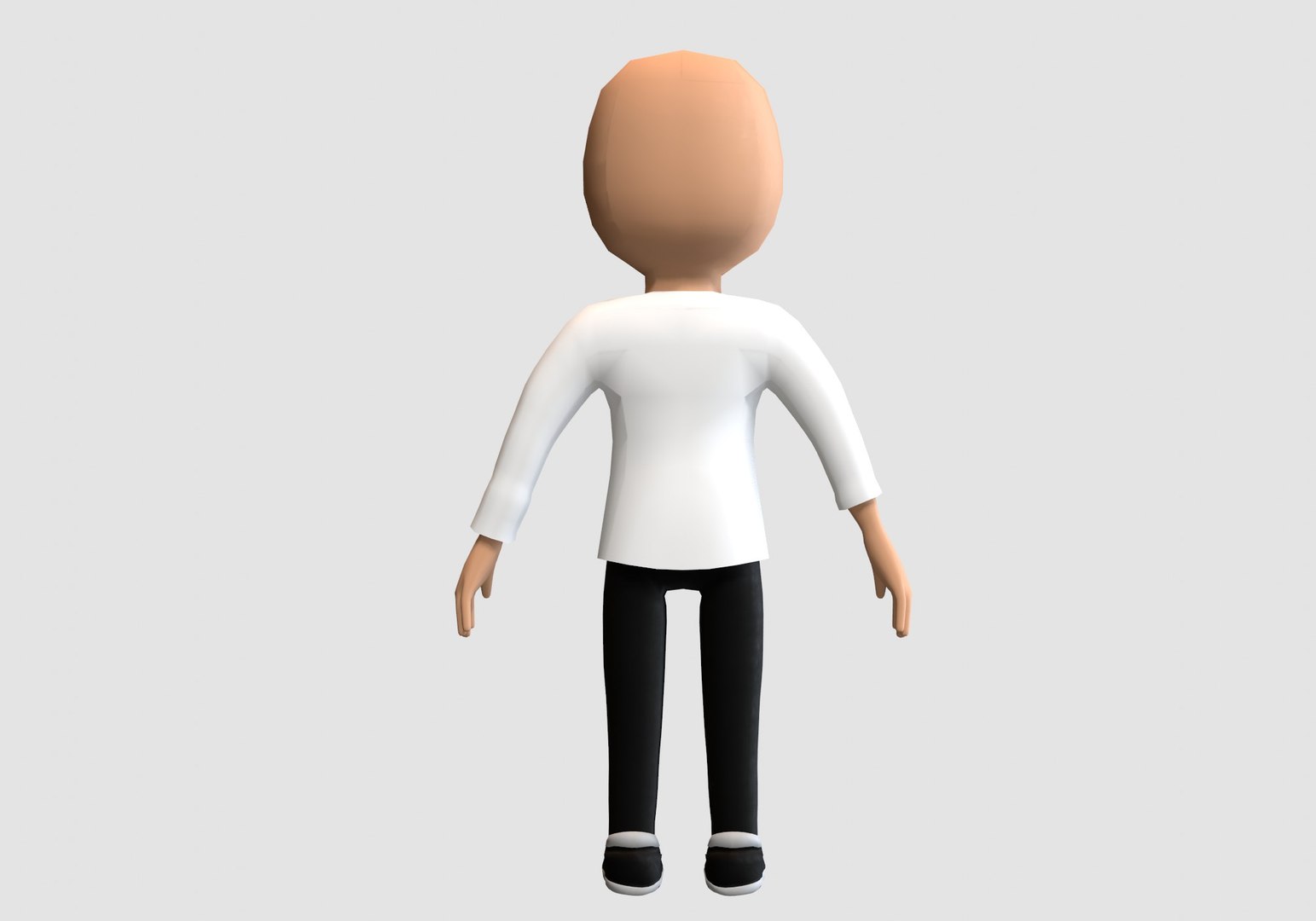 3D simple cartoon boy - TurboSquid 1929962