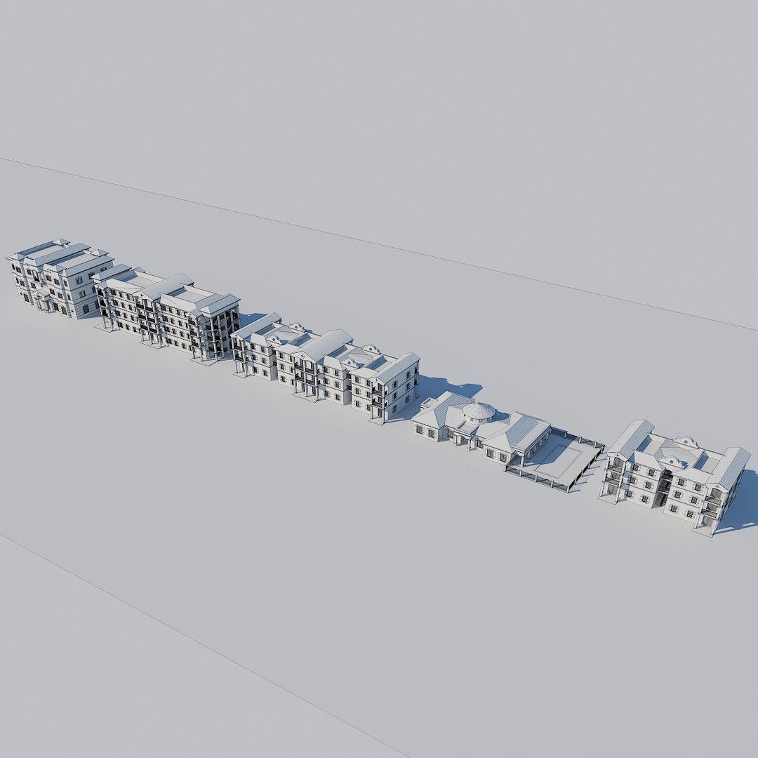 Building render model - TurboSquid 1418072
