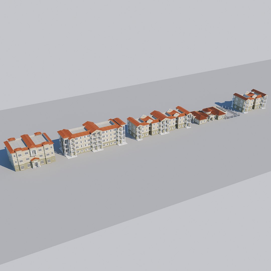 Building render model - TurboSquid 1418072