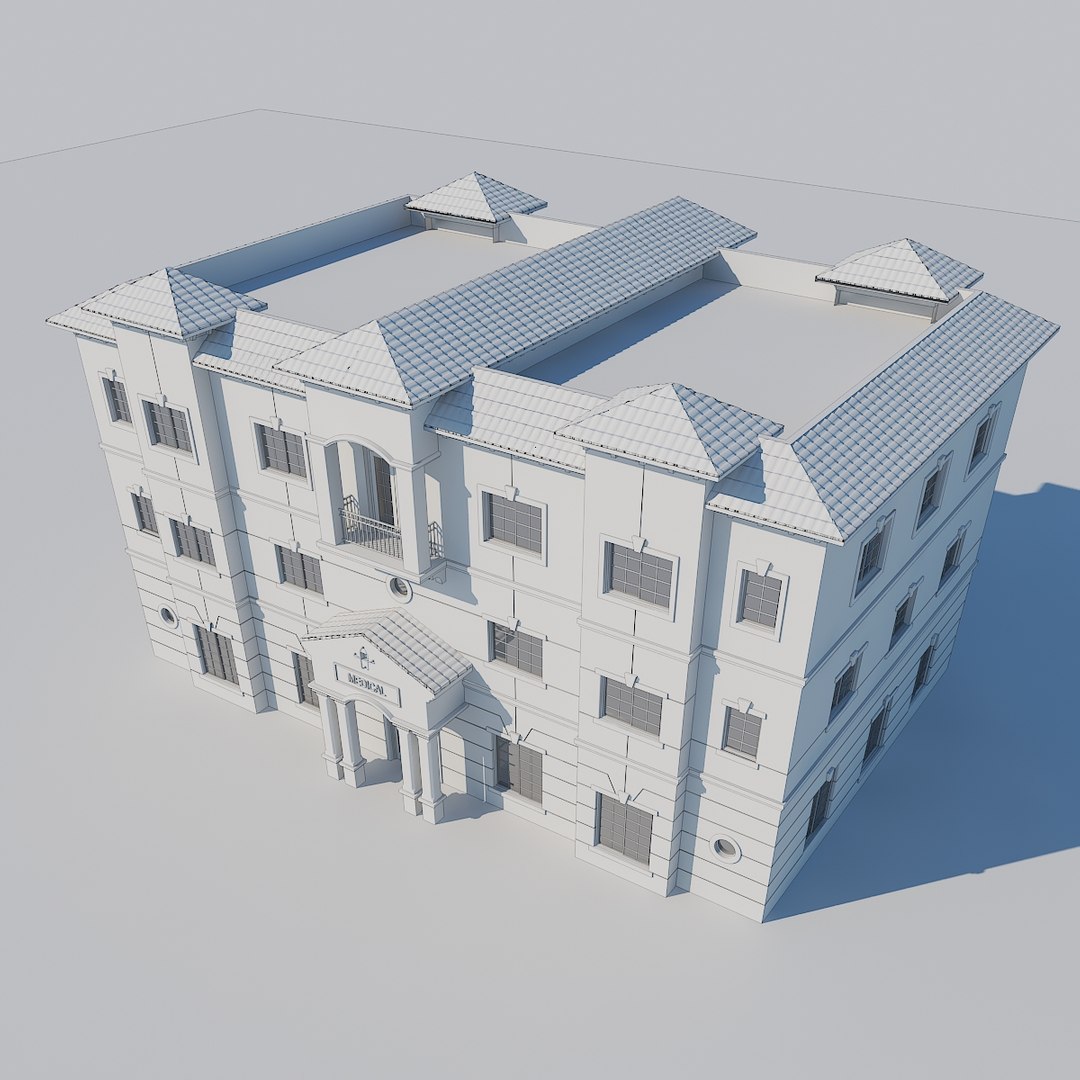 Building Render Model - TurboSquid 1418072