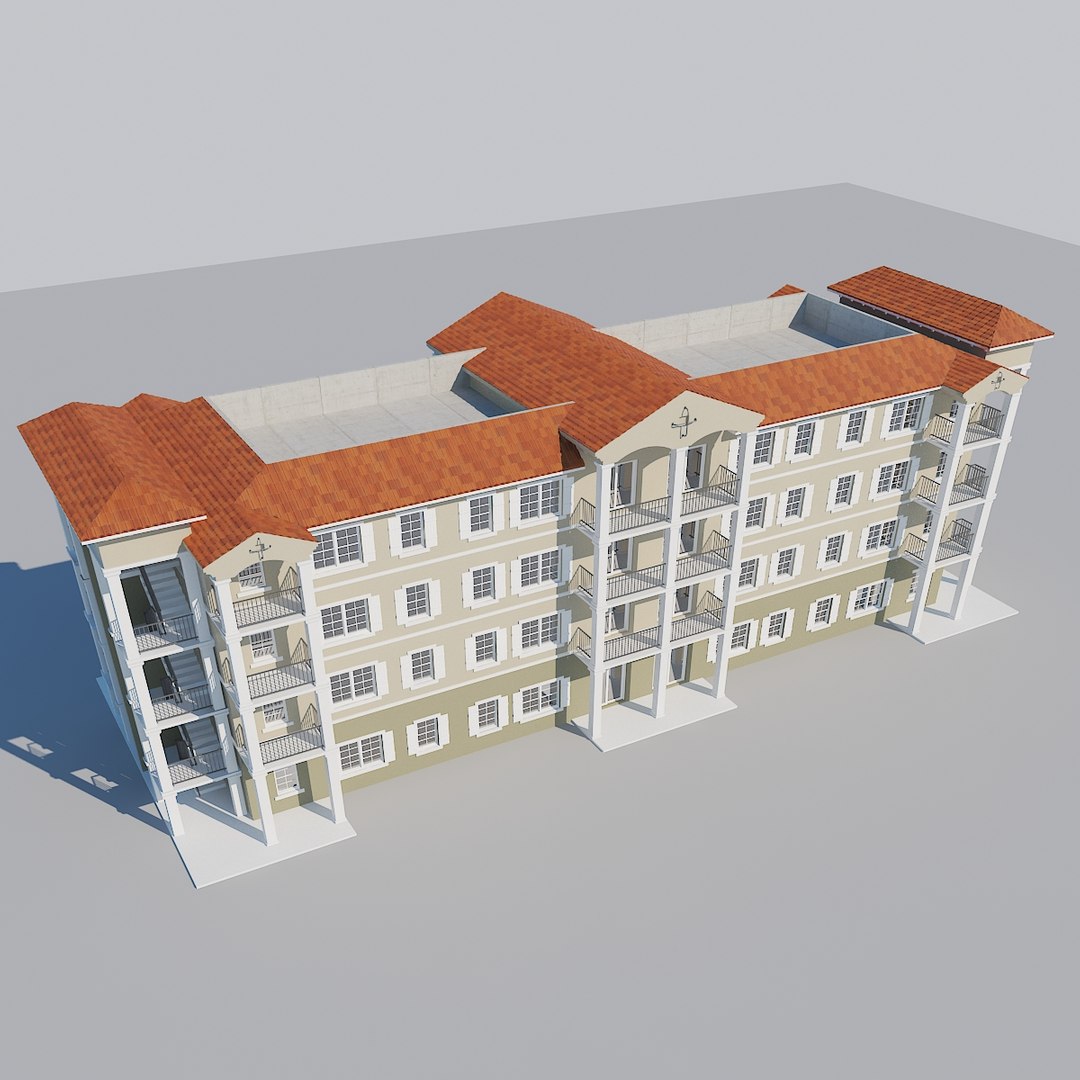 Building render model - TurboSquid 1418072