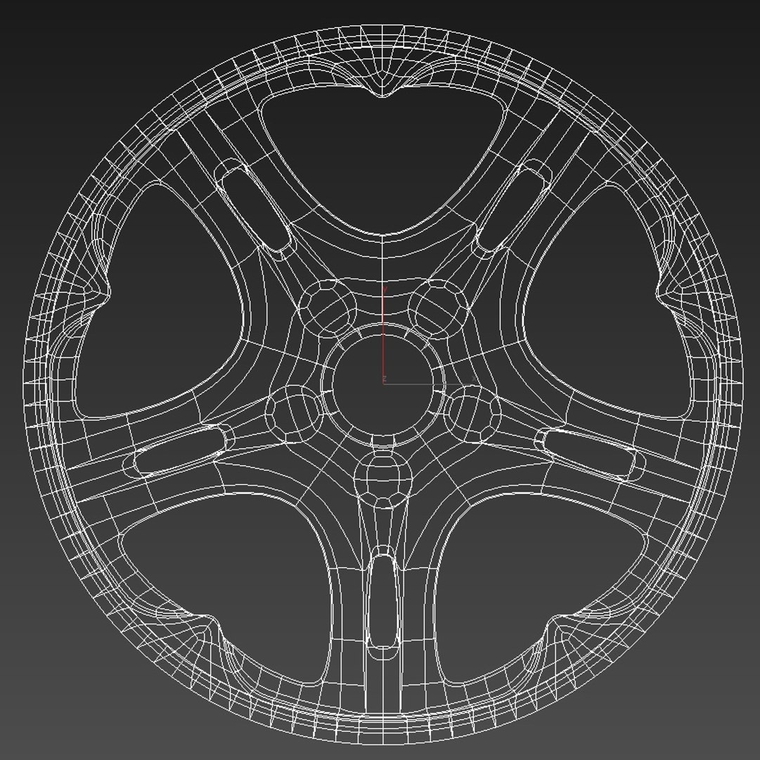 3D Model Car Rim - TurboSquid 1239676