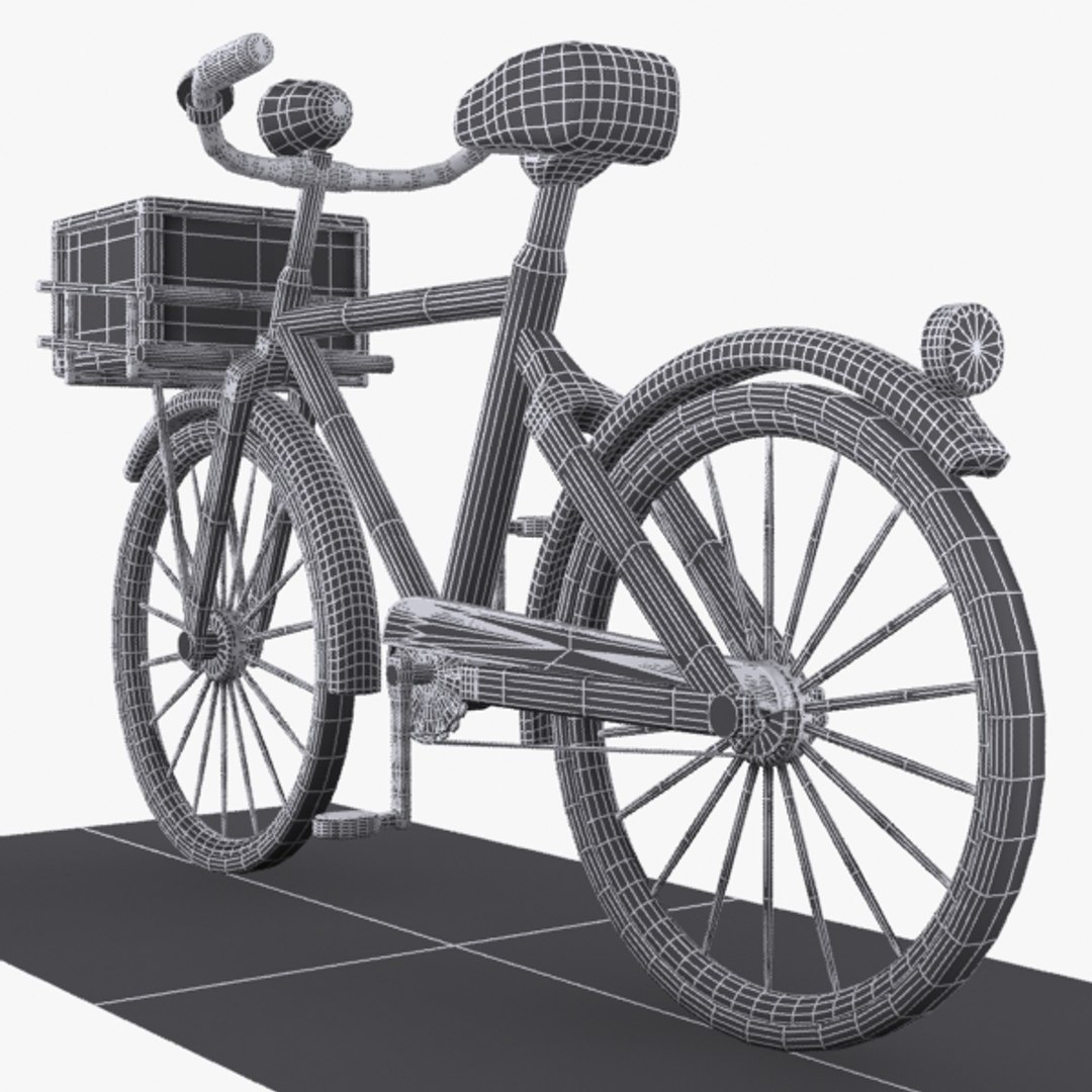 Cartoon Bicycle Cycle 3d 3ds