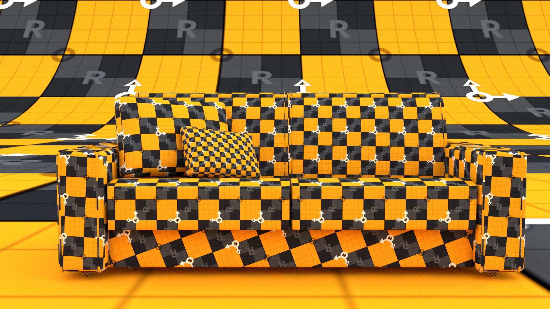 3D model laos Design Sofa - TurboSquid 2129966