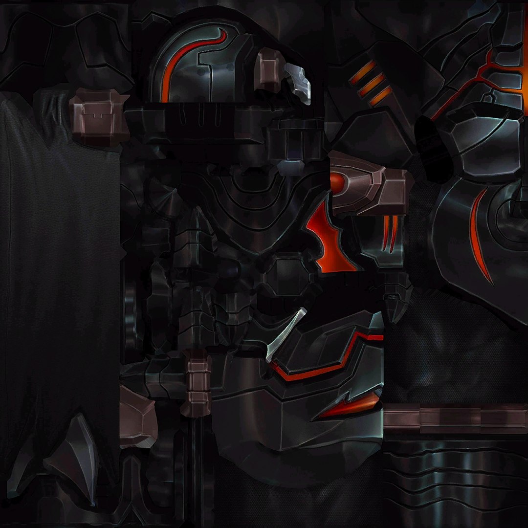 Hellbat Armor 3D Model Rigged Game Ready Character 3D - TurboSquid 2319495