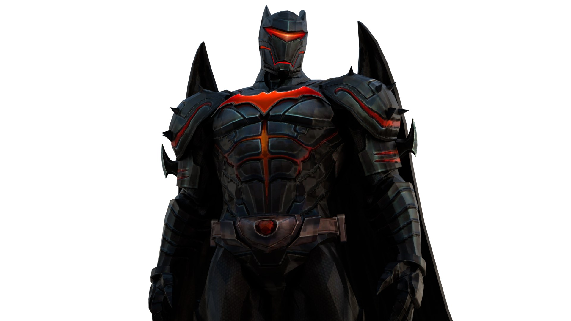 Hellbat Armor 3D Model Rigged Game Ready Character 3D - TurboSquid 2319495