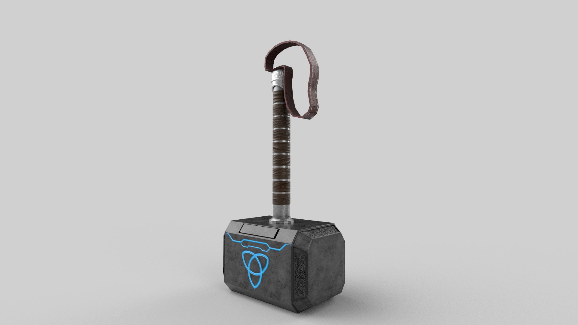 3D Mjolnir Model - TurboSquid 1868012