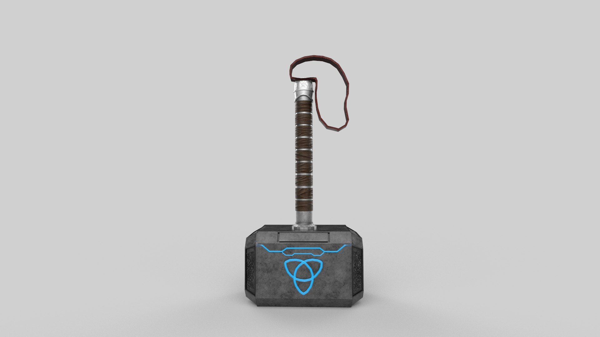 3D Mjolnir Model - TurboSquid 1868012