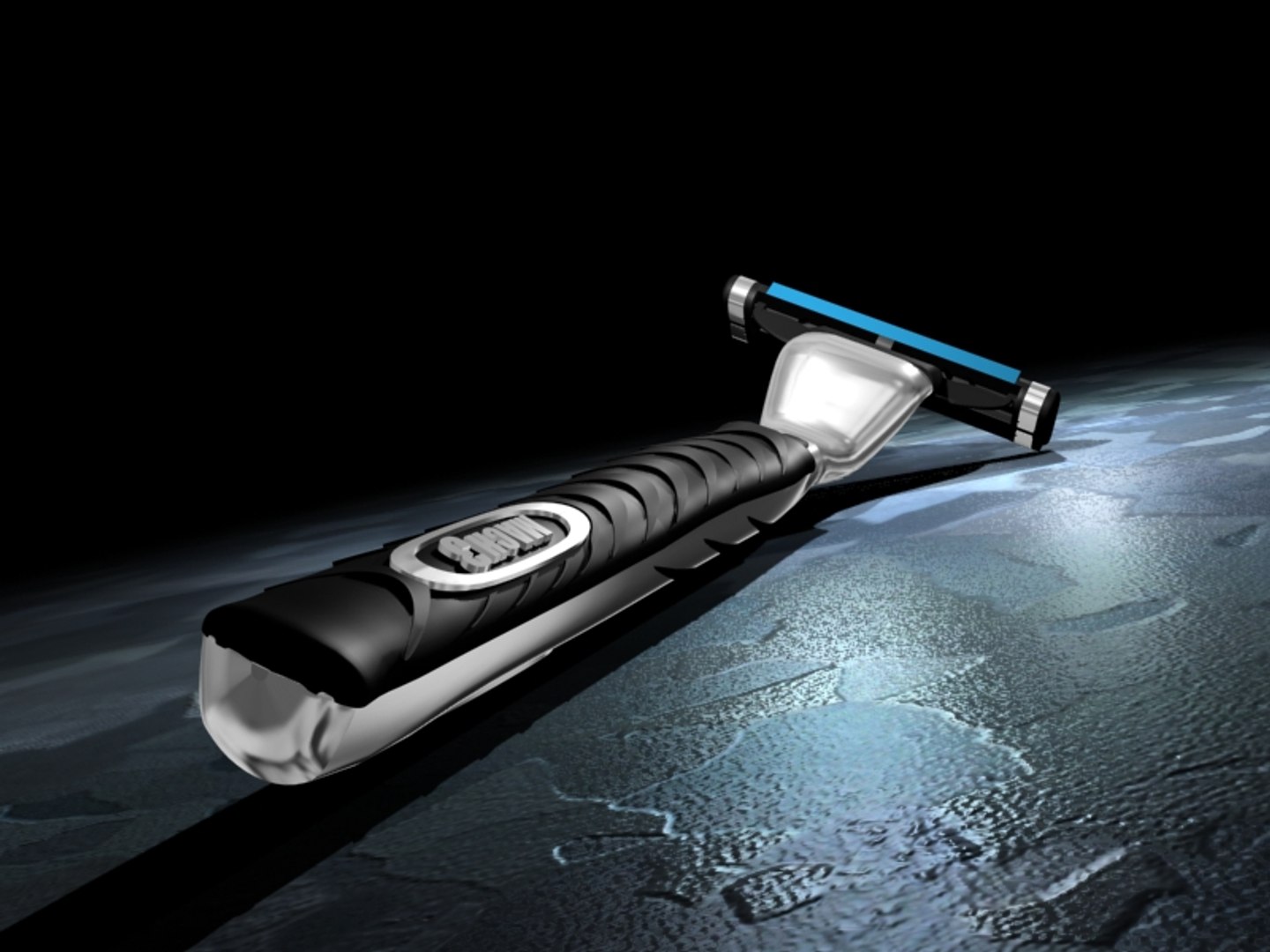 Gillette Mach 3 3d Max