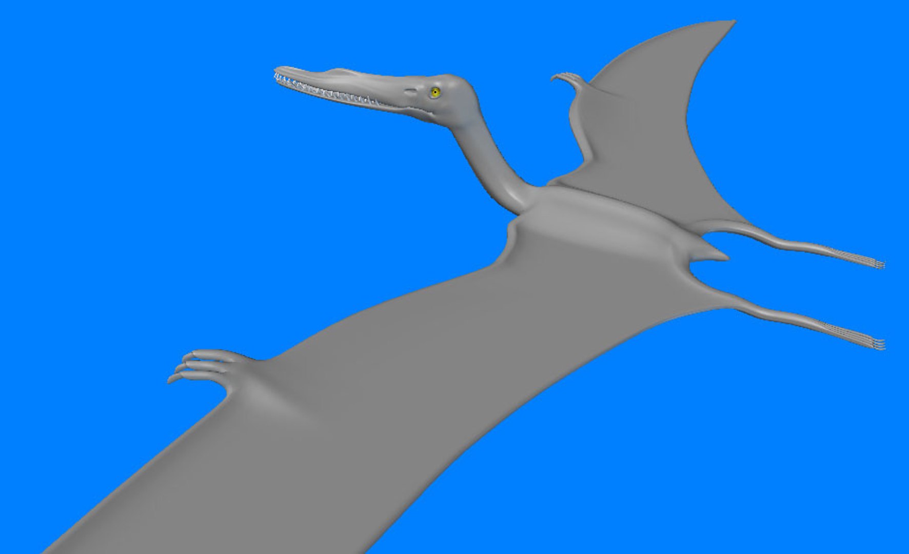Gnathosaurus Dinosaur 3d Model