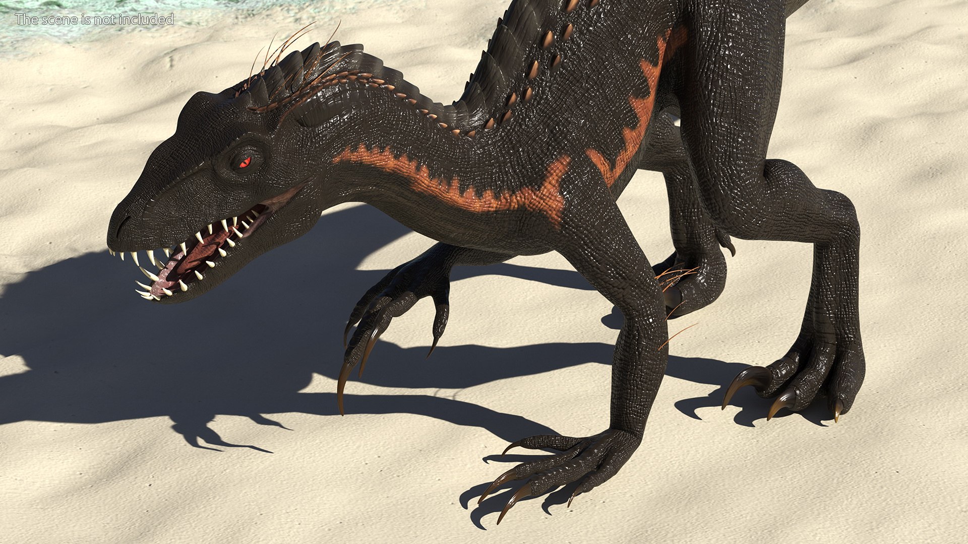 3D Indoraptor Rigged For Maya Model - TurboSquid 1906382