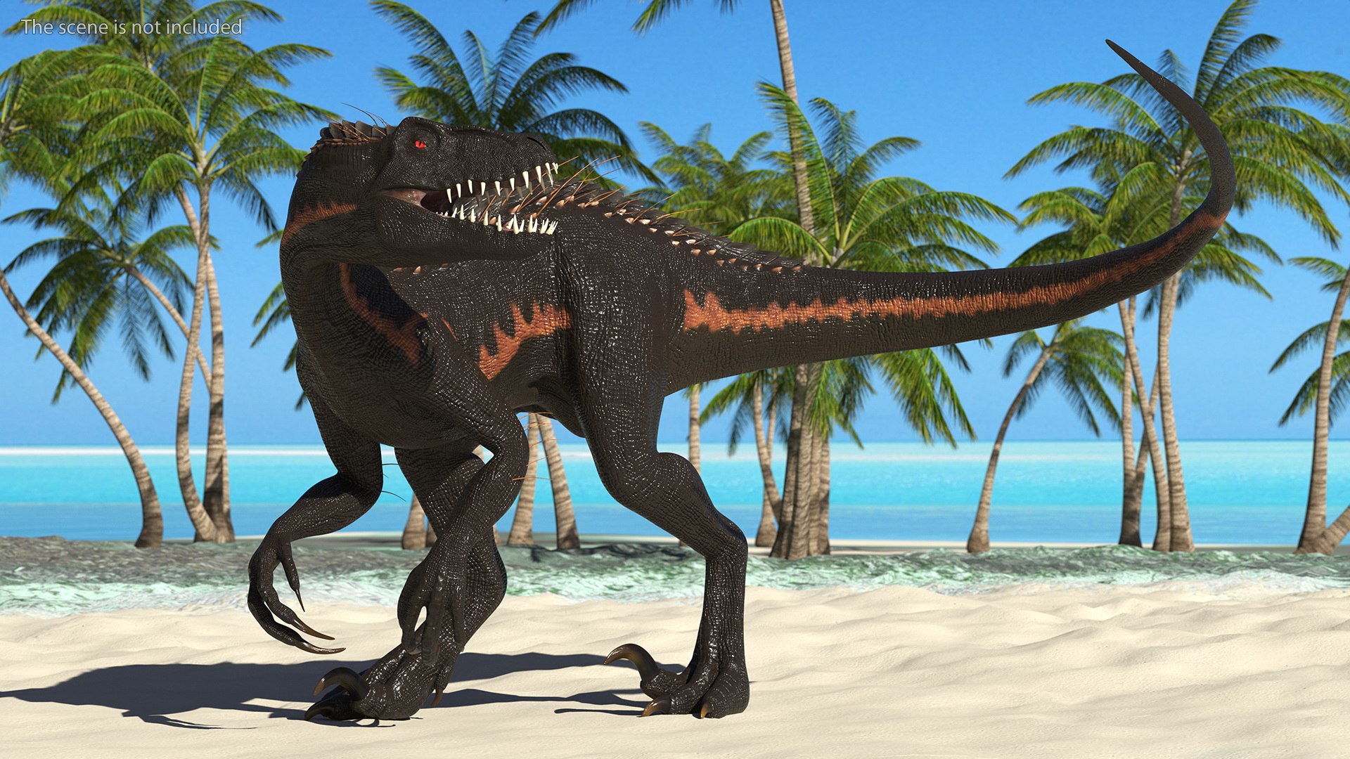 3D Indoraptor Rigged For Maya Model - TurboSquid 1906382