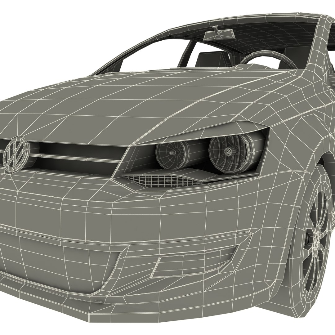 polo modelled 3d model