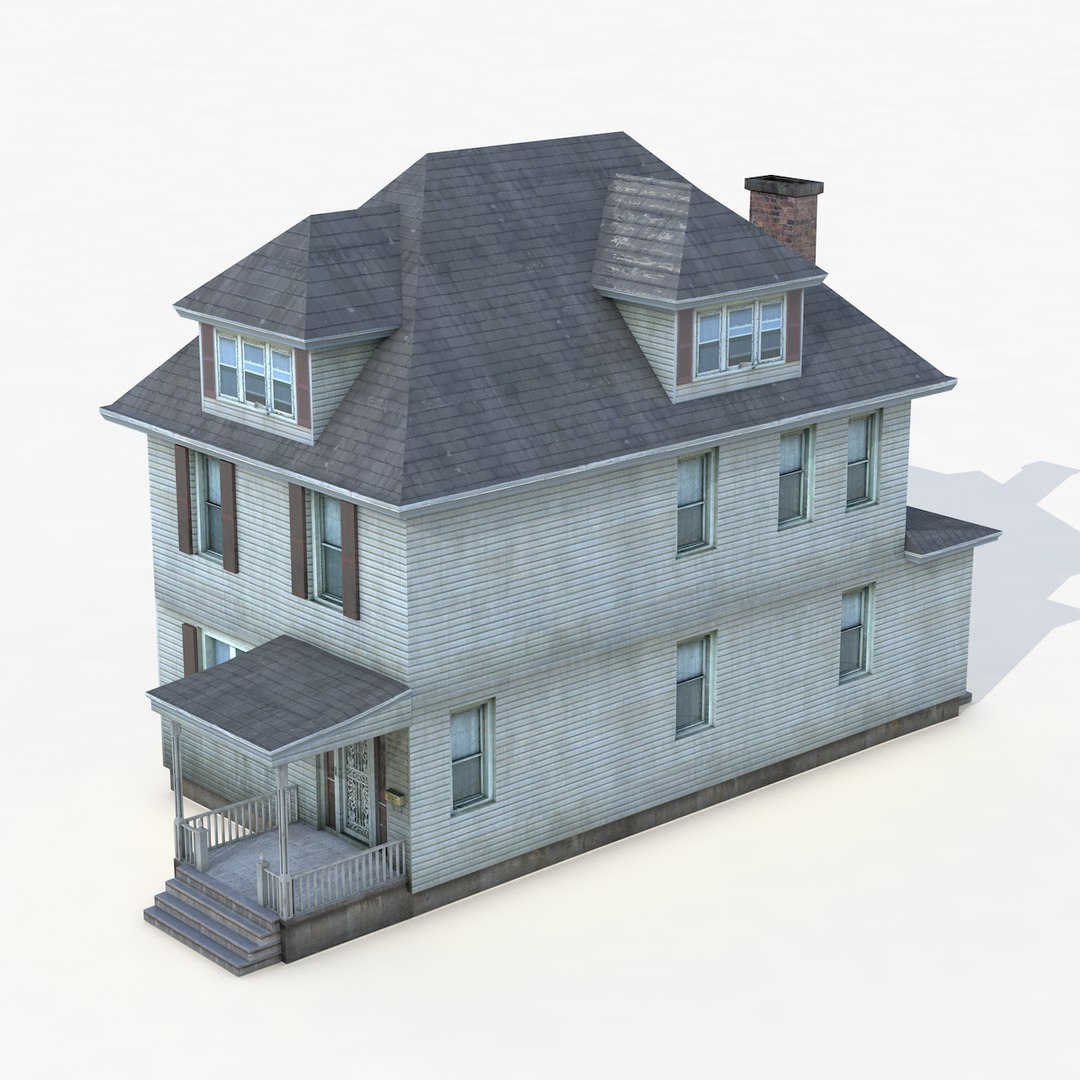 3D Story House Architectural Buildings Model - TurboSquid 1386720