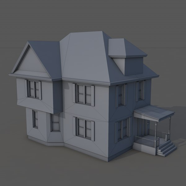 modelo 3d Casa de dos pisos - TurboSquid 1386720