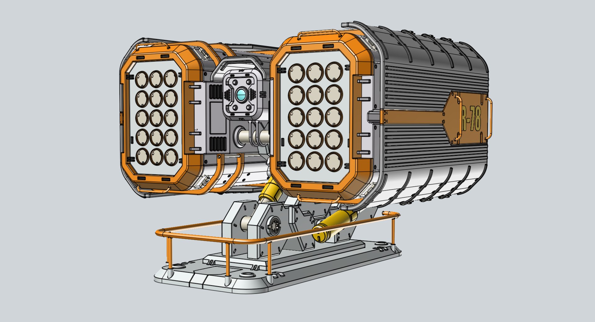lxo sci-fi rocket turret