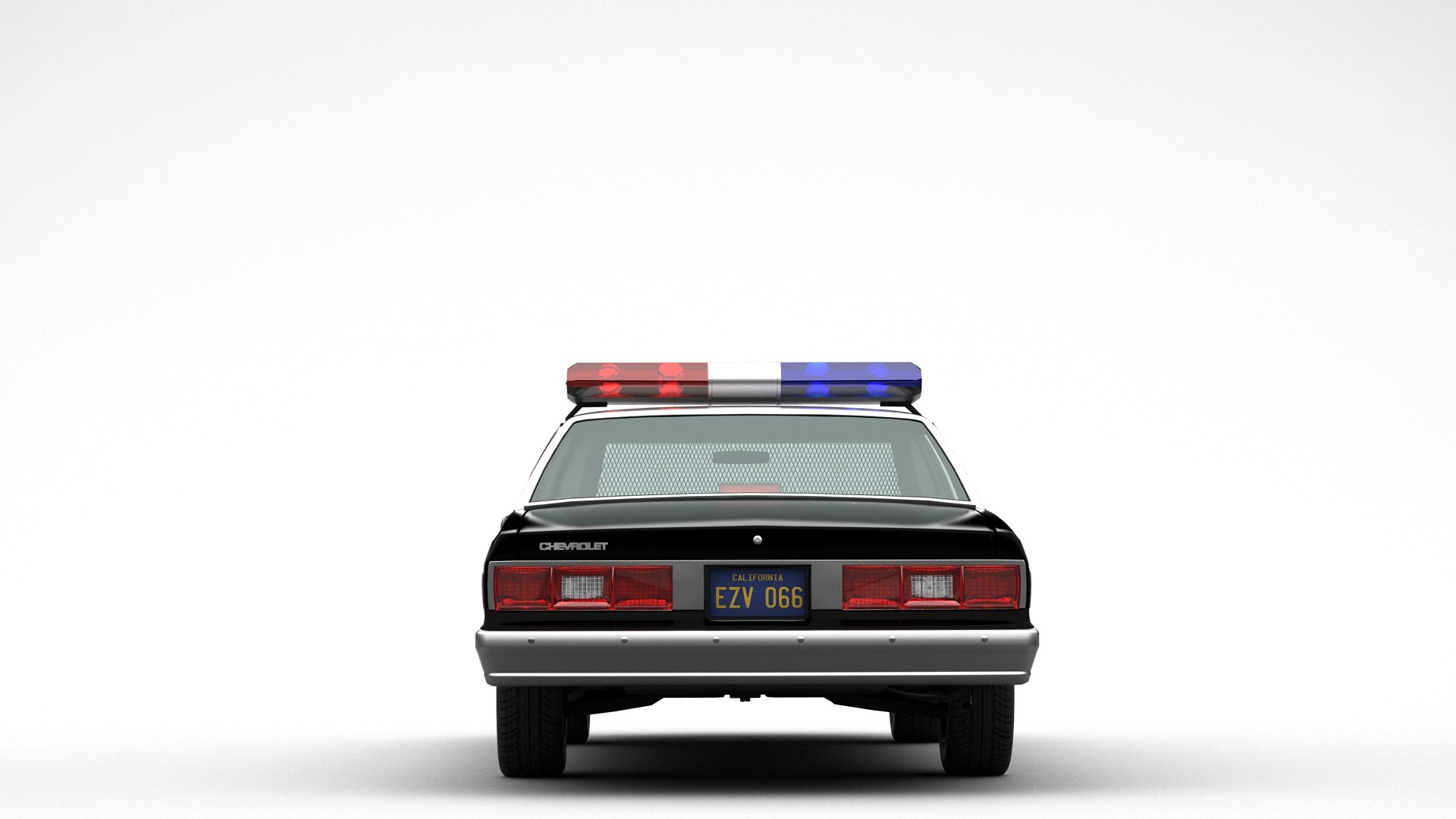 Chevrolet Impala Police 3D Model - TurboSquid 2010761