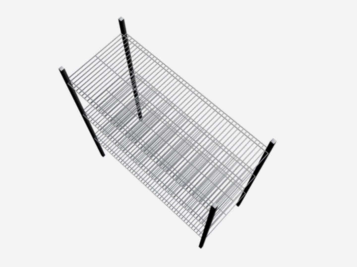 3d Model Of Wire Rack