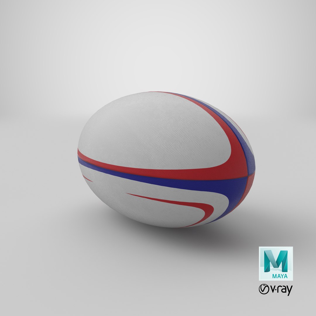 3D Model Generic Rugby Ball - TurboSquid 1469902