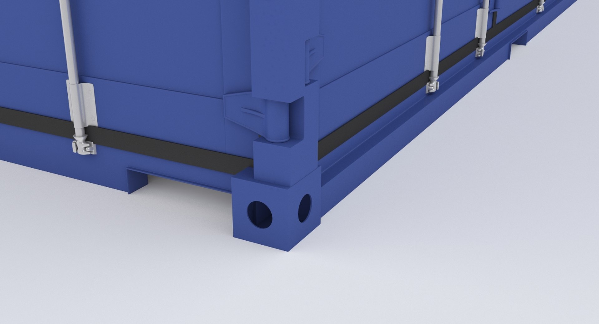 20ft Industrial Container Door 3D Model - TurboSquid 1253118