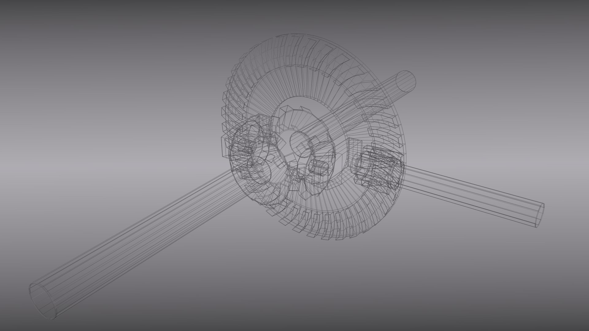 3d Model Of Differential Parts