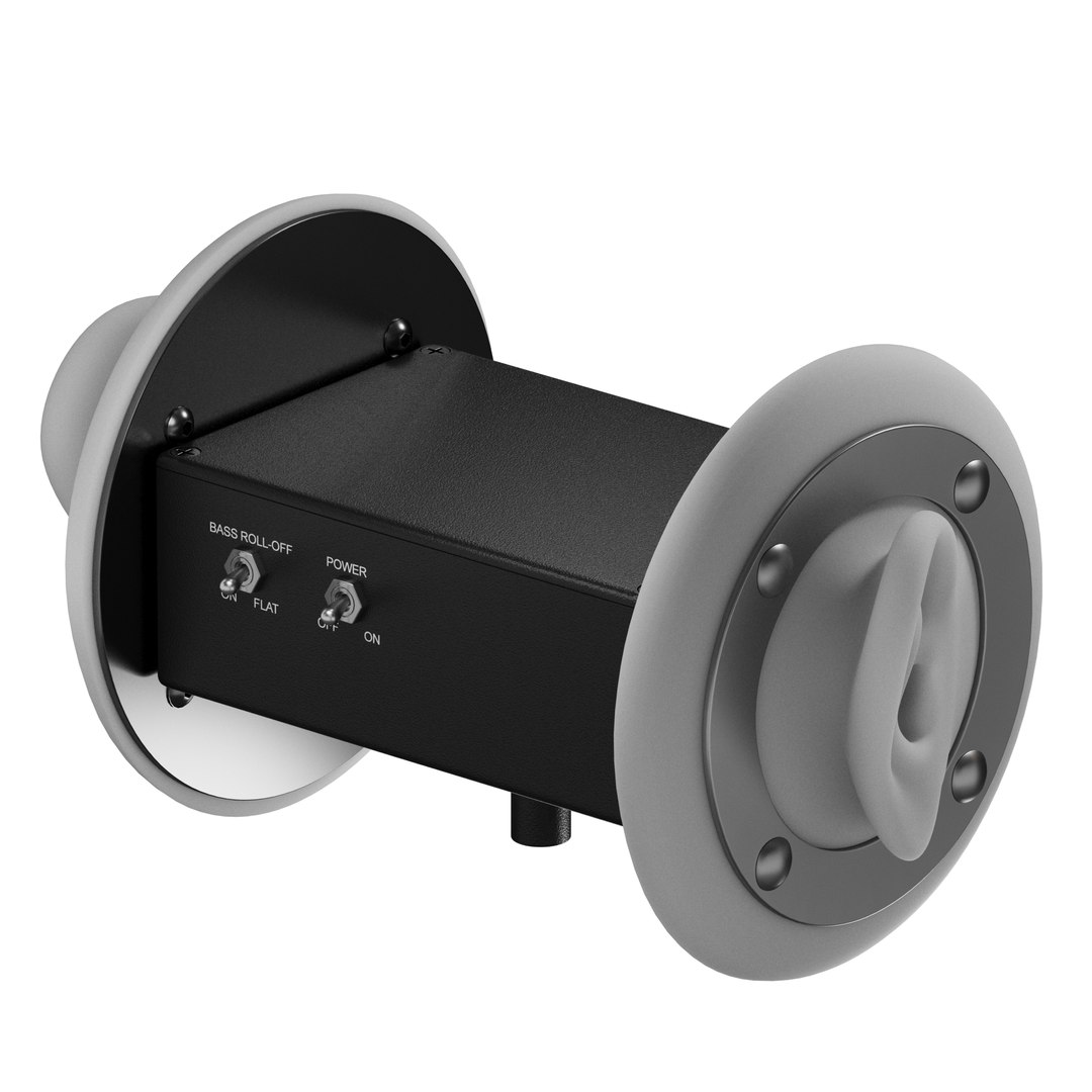 3Dio FS Free Space Binaural Microphone 3D Model - TurboSquid 2309708