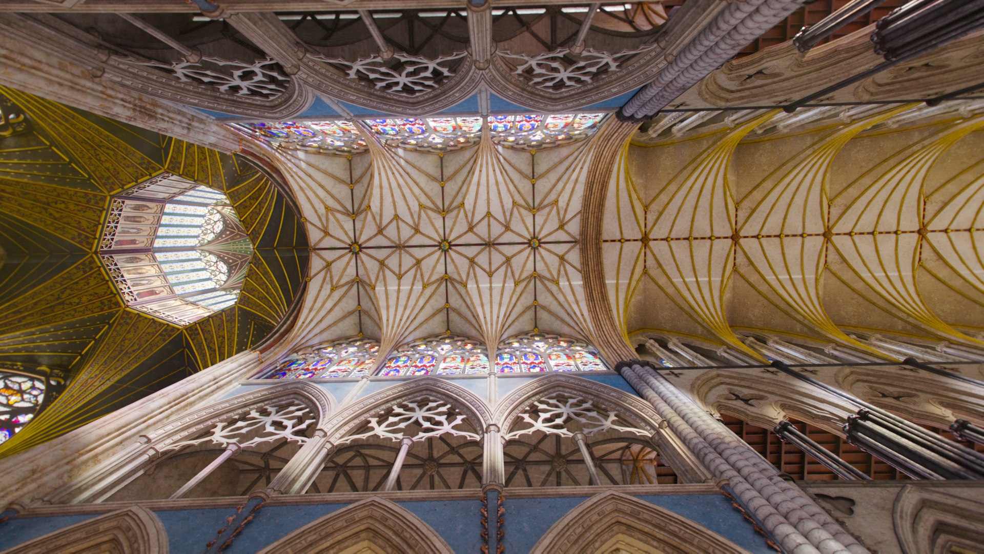 Gothic Nave Division Arches - ONLY 3D Model - TurboSquid 2460125