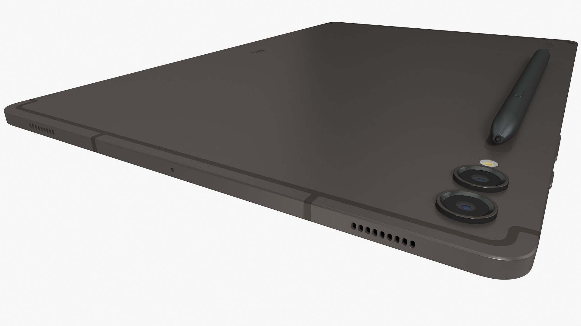 3D Model Samsung Galaxy Tab S9 Plus Graphite - TurboSquid 2109113