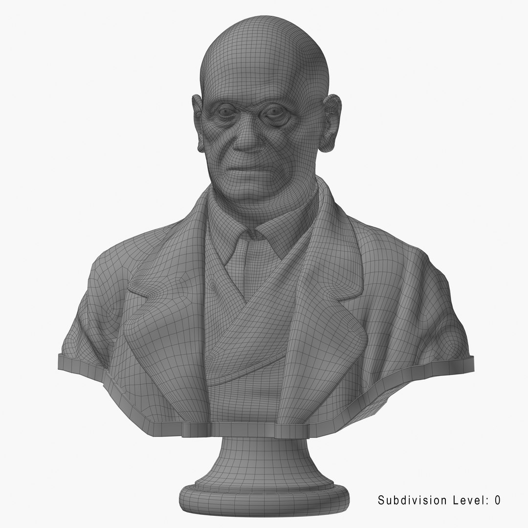 3D Charles Darwin Model - TurboSquid 1186678